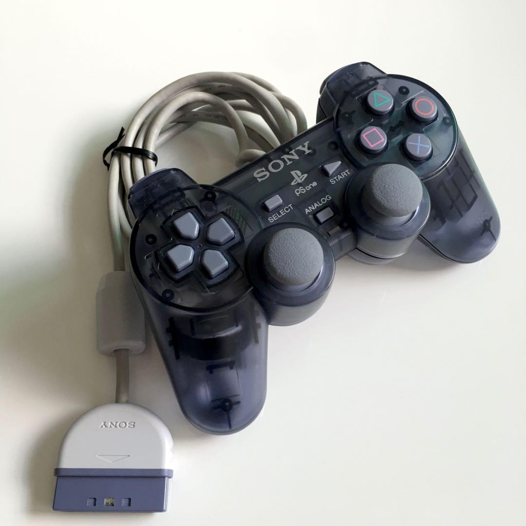PSONE Controller (Transparent black), Video Gaming, Gaming Accessories ...