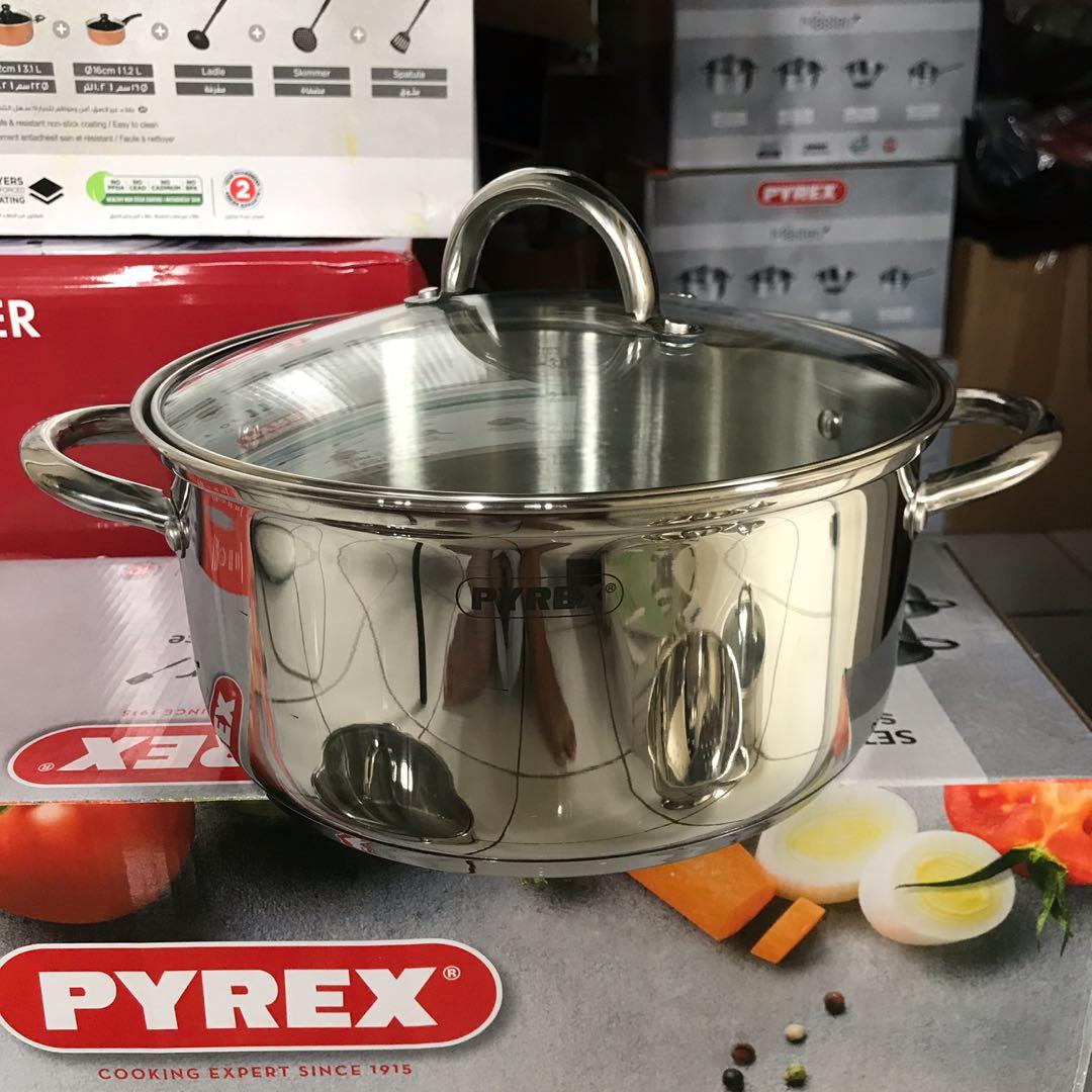 Pyrex Cookware (Set of 7), Furniture & Home Living, Kitchenware ...
