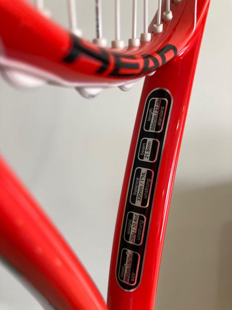 Head Radical OS racket, not Wilson, Yonex, babolat, Sports Equipment ...