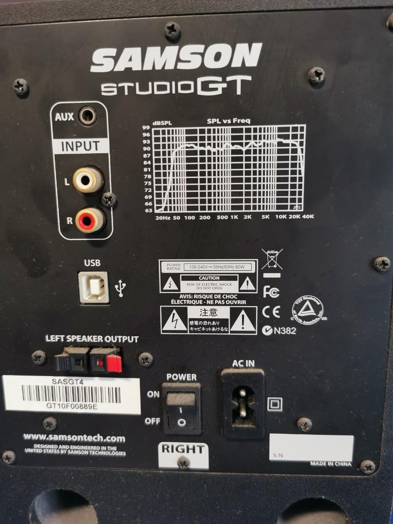 Samson studio gt, Hobbies & Toys, Music & Media, Musical Instruments on ...
