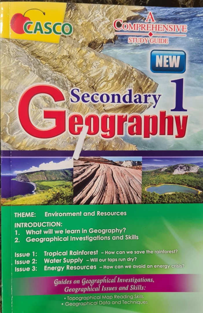 secondary 1 Geography Textbook, Hobbies & Toys, Books & Magazines ...