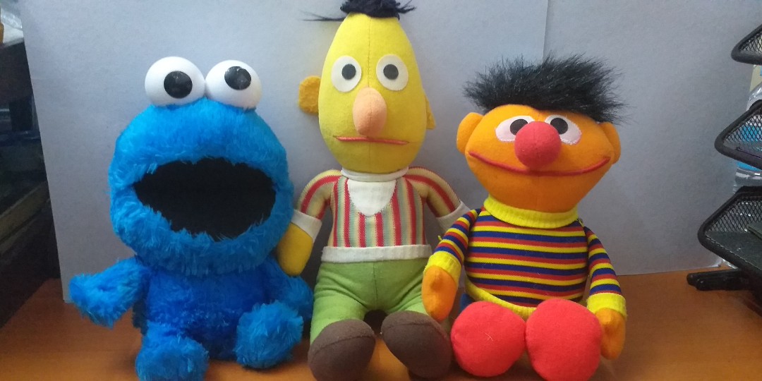 Sesame street stuff toy, Hobbies & Toys, Toys & Games on Carousell