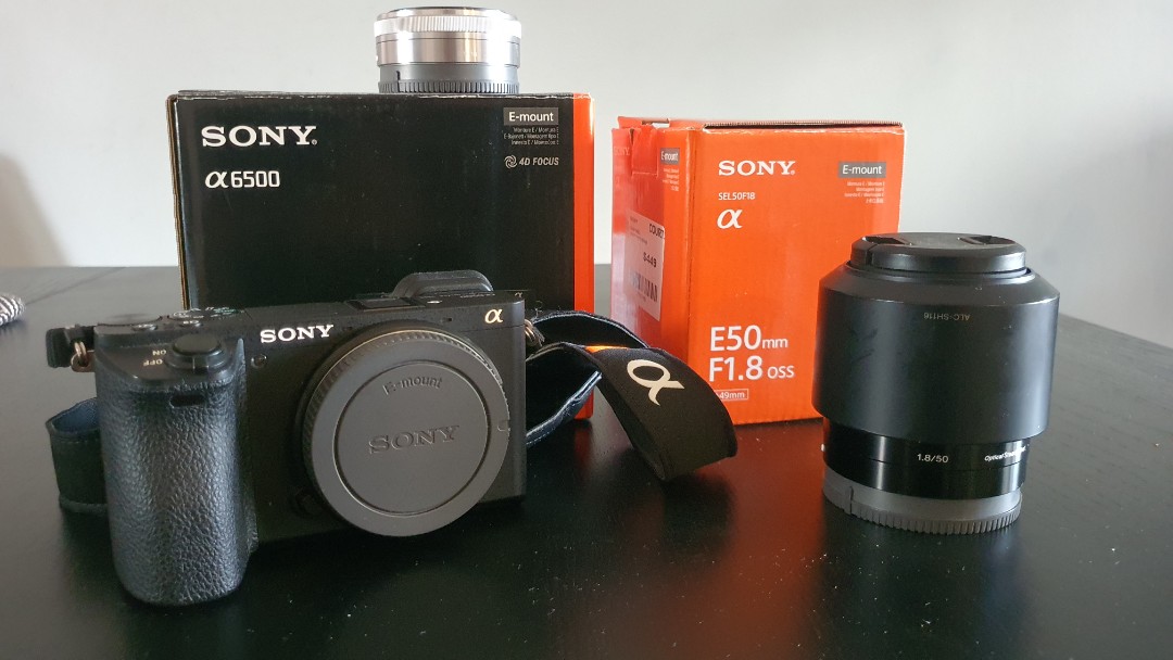 SONY A6500 E-Mount APS-C, Photography, Cameras on Carousell