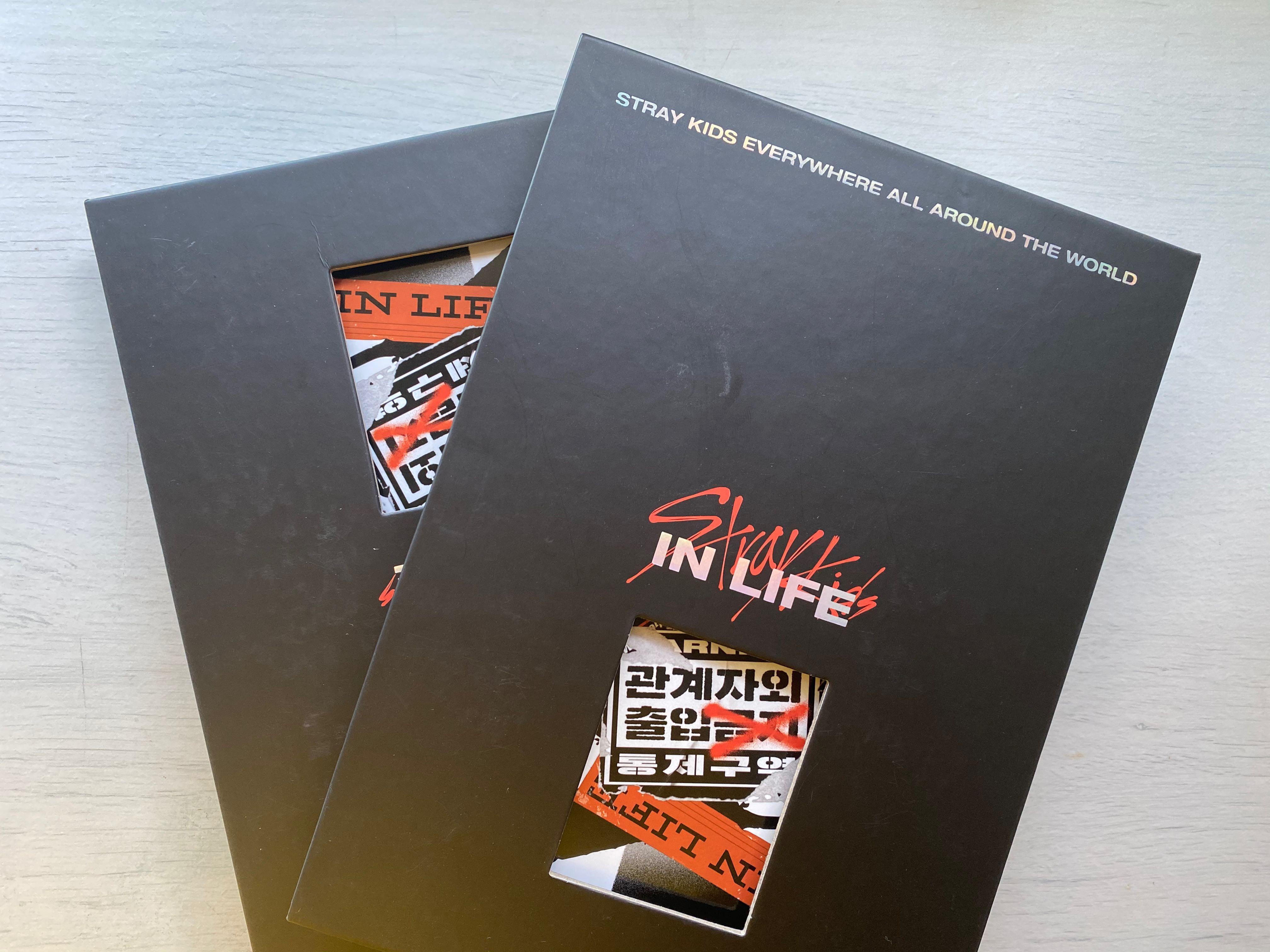 stray kids in life inserts + unsealed limited albums, Hobbies & Toys ...