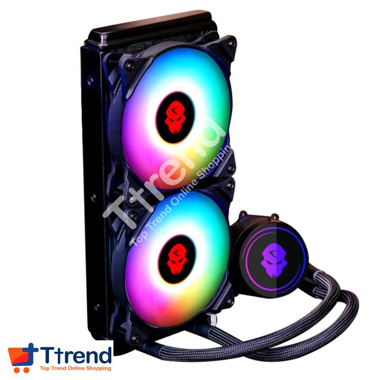 TGEARS GAMEKM 240 UFO-01 AIO Liquid CPU Cooler, Computers & Tech, Parts ...