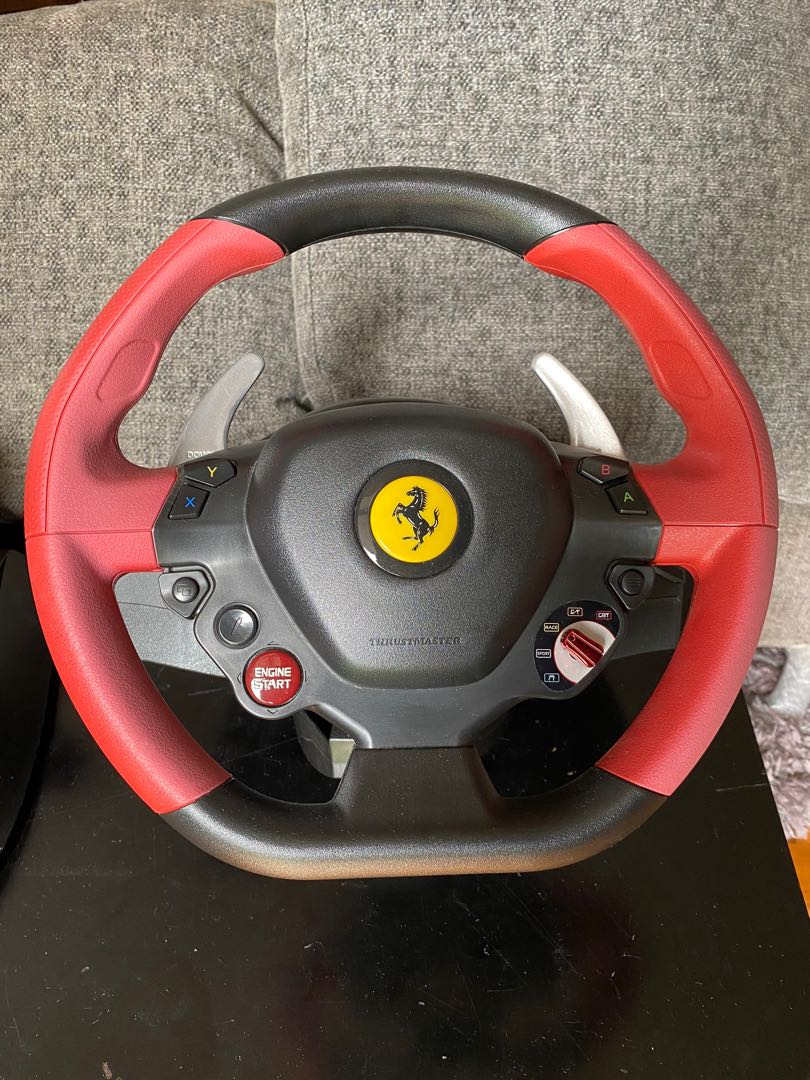 Thrustmaster Ferrari 458, Video Gaming, Gaming Accessories, Controllers ...