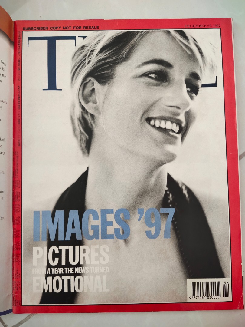 TIME magazine Images 97 (Princess Diana) Nov 1997, Hobbies & Toys ...