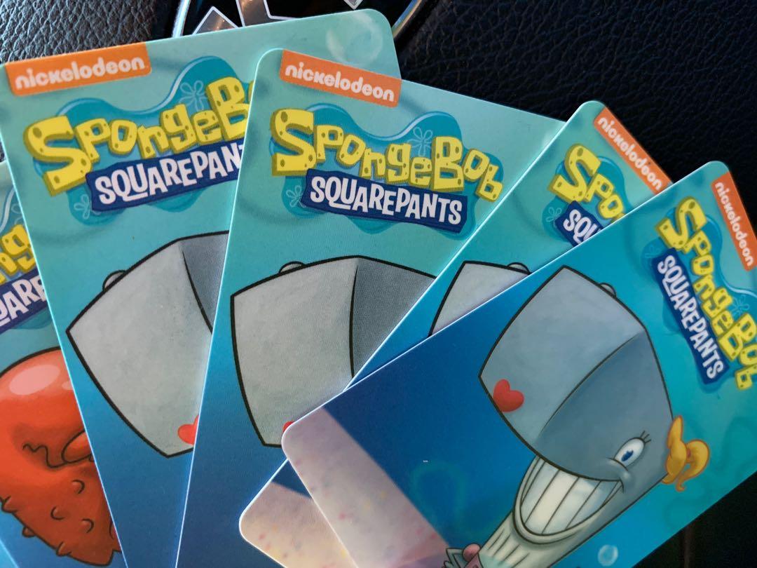 Timezone spongebob cards (Gary sold), Video Gaming, Gaming Accessories ...