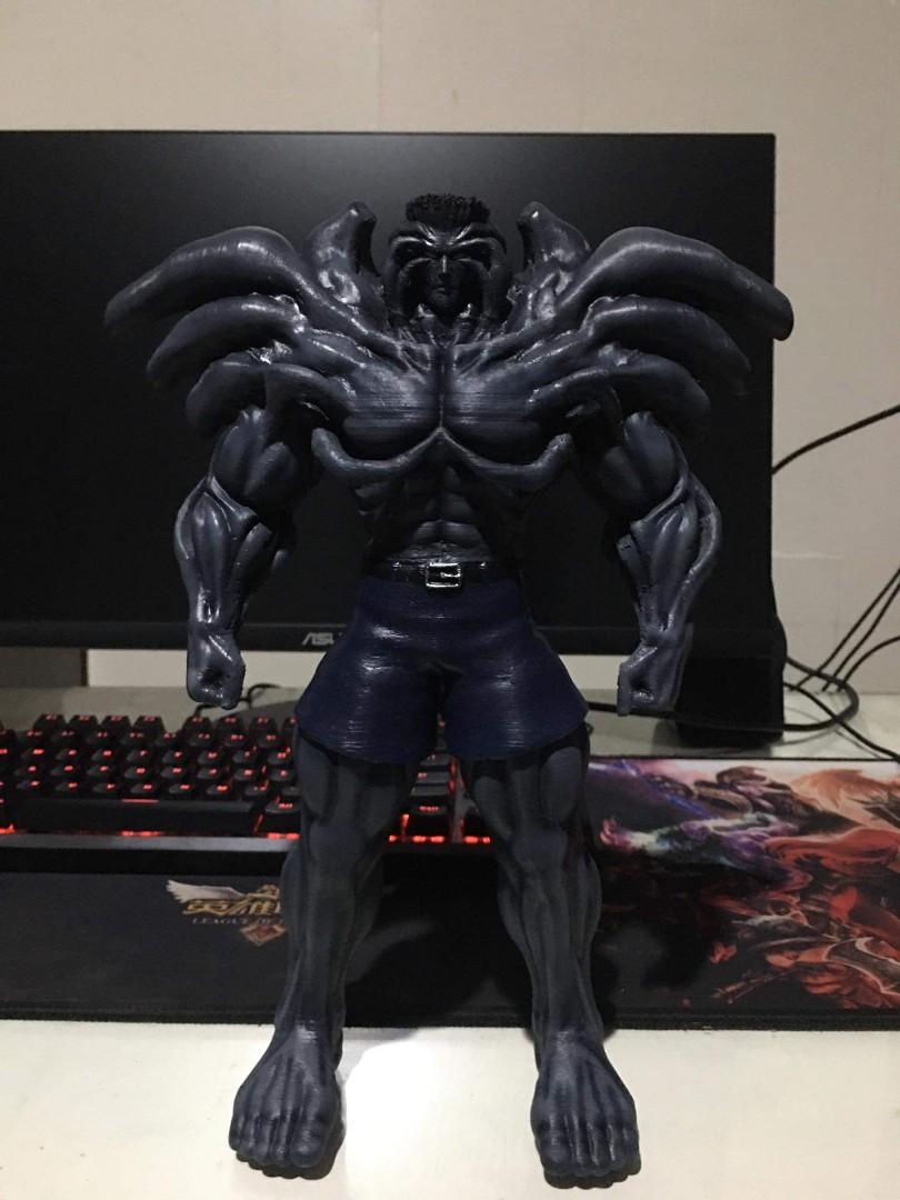 Toguro/Taguro 120% 3D printed Custom Figure Statue from Yu Yu Hakusho ...
