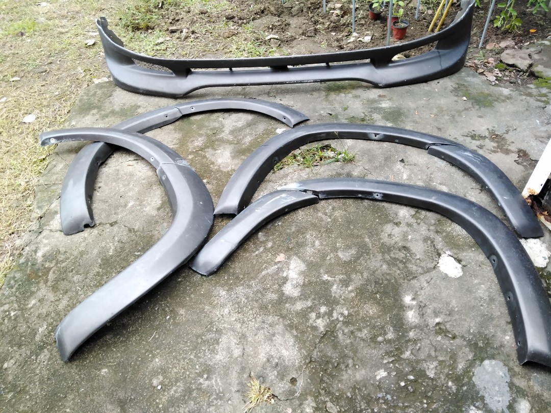 Toyota Rav4 Fender Flares & Bumper skirt, Car Parts & Accessories, Body ...