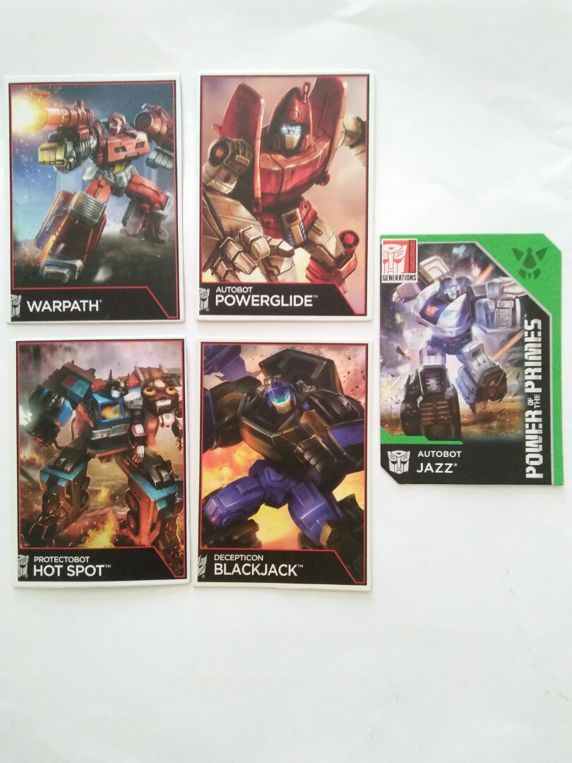 Transformer cards, Hobbies & Toys, Toys & Games on Carousell
