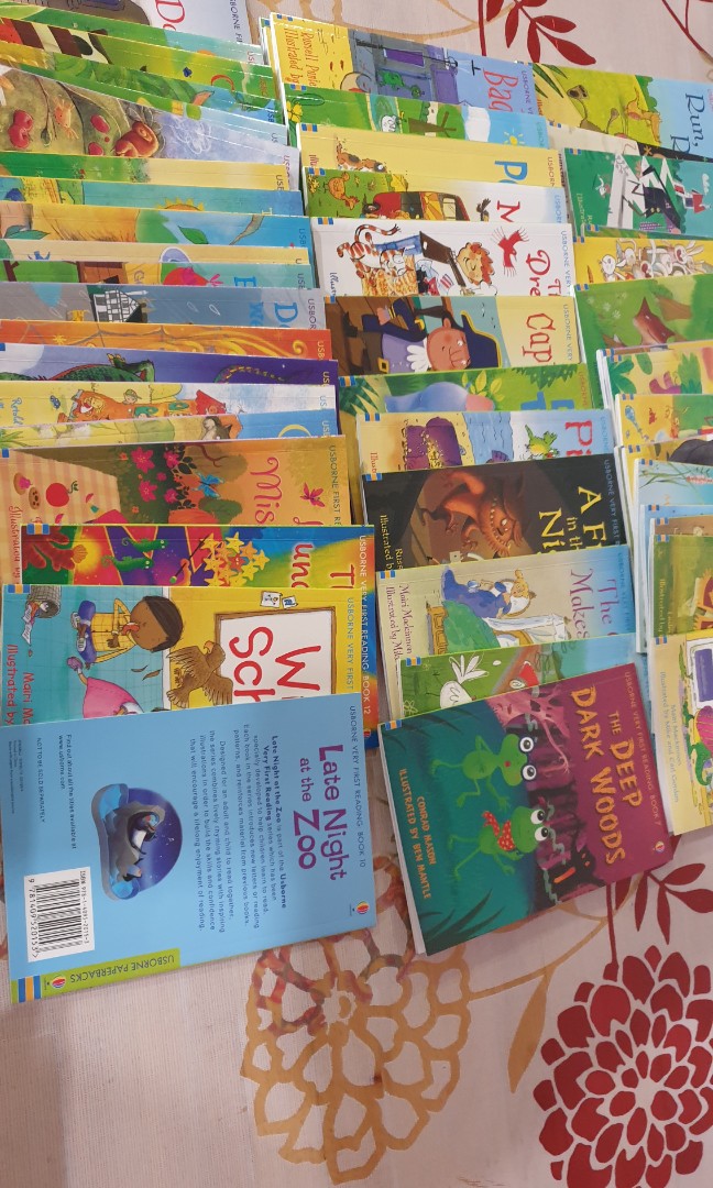 Usborne My First Reading Library 50 Books Set Collection, Hobbies ...
