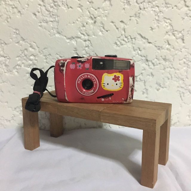 Vintage Hello Kitty Plastic toy camera 35mm w/ flash, Photography ...