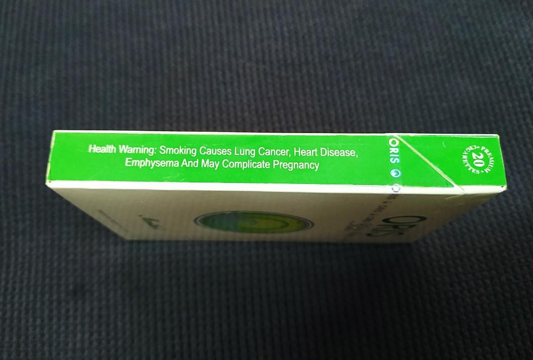 Vintage Oris Slims Menthol Cigarettes, Hobbies & Toys, Collectibles ...