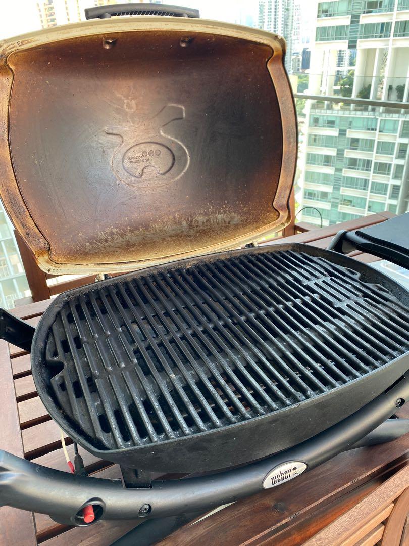 Weber Q2000 BBQ Grill + Stand + Cover, TV & Home Appliances, Kitchen ...