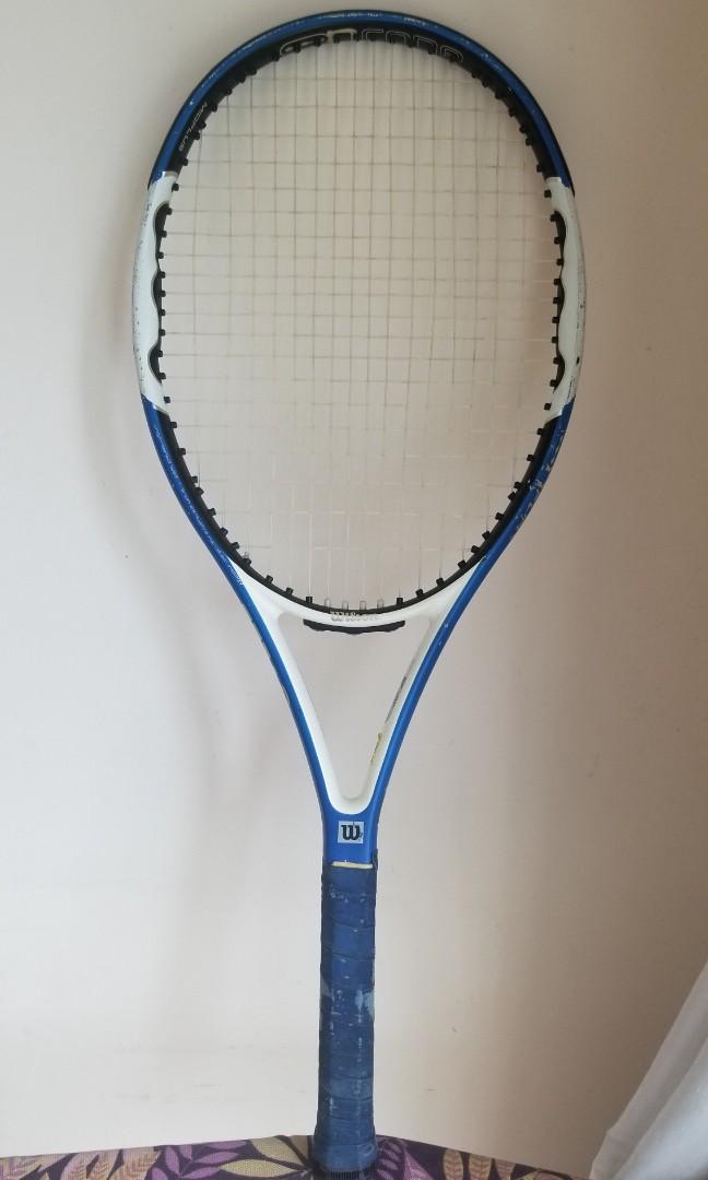 Wilson Tennis Racquet nCode, Sports Equipment, Sports & Games, Racket ...