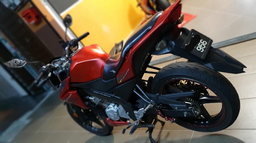 Yamaha FZ 150i candy red 150 fz150i 2015, Motorbikes on Carousell