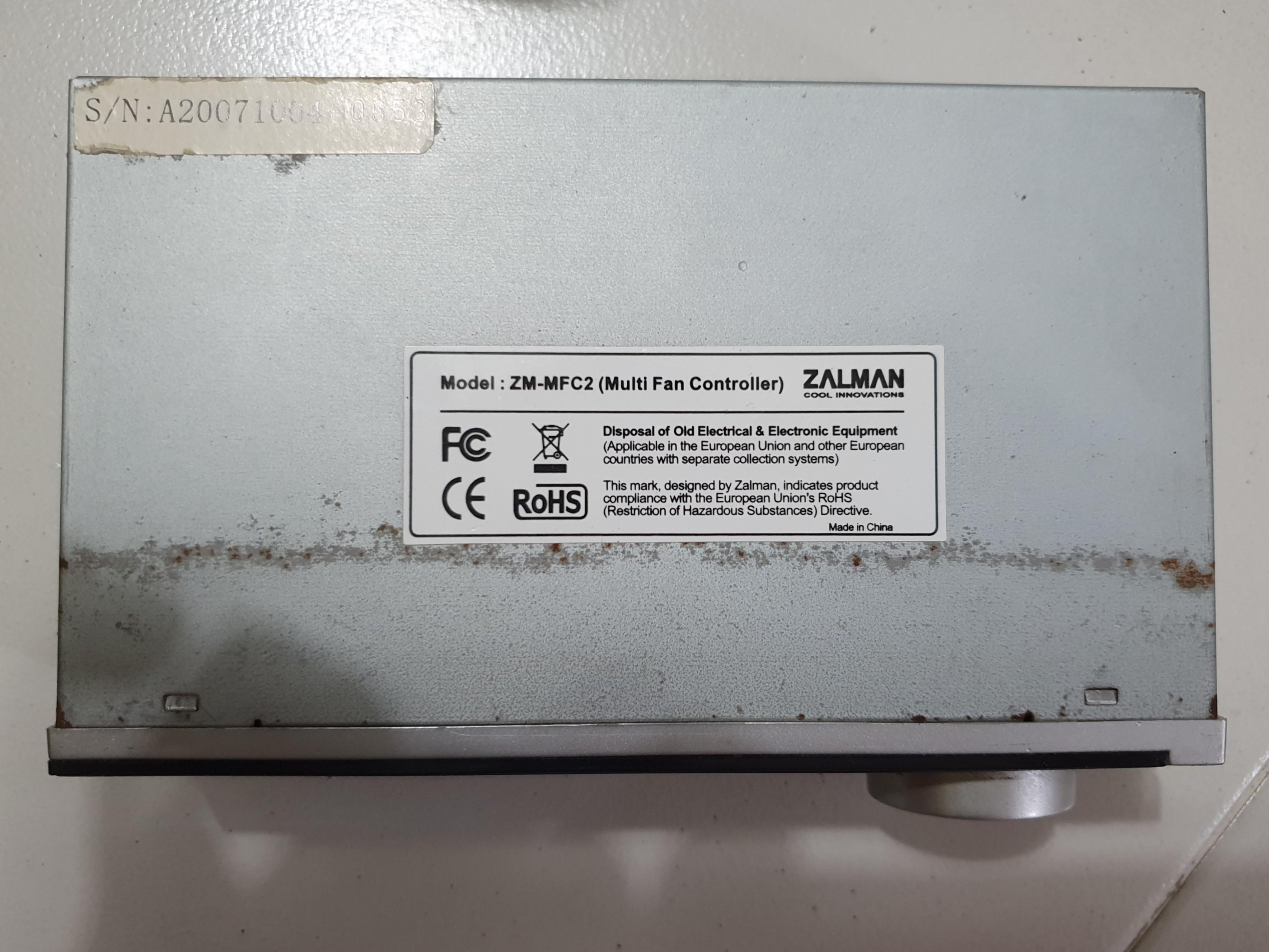 Zalman ZM-MFC2 Fan Controller, TV & Home Appliances, TV & Entertainment ...