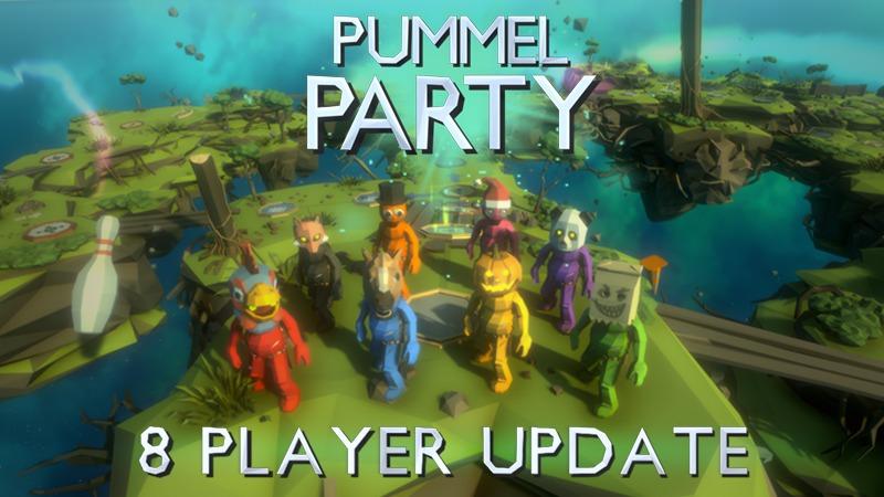 4-8 Player Online PvP and Local-Multiplayer Party Game - Pummel Party ...