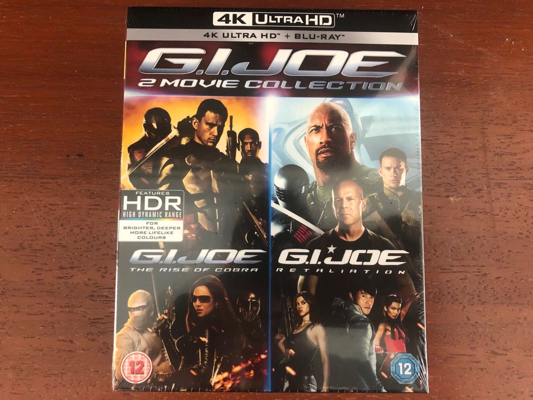 4K ULtra HD New G.I.Joe Movie Collection, TV & Home Appliances, TV ...