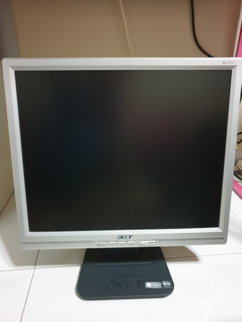 Acer LCD monitor (AL1717A), Computers & Tech, Parts & Accessories ...