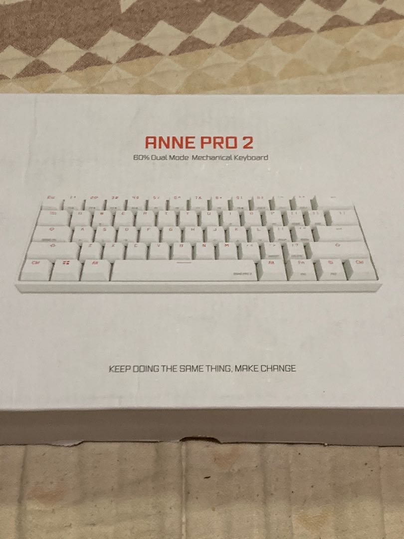 Anne Pro 2 Mechanical Keyboard (White Switches), Computers & Tech ...