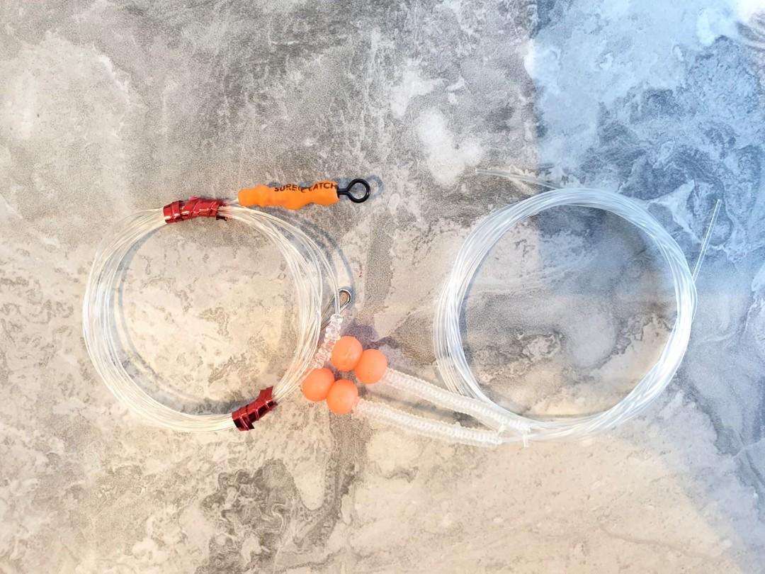 Apollo Rig with Beads 50lbs Snood a.k.a Paternoster Rig, Sports ...