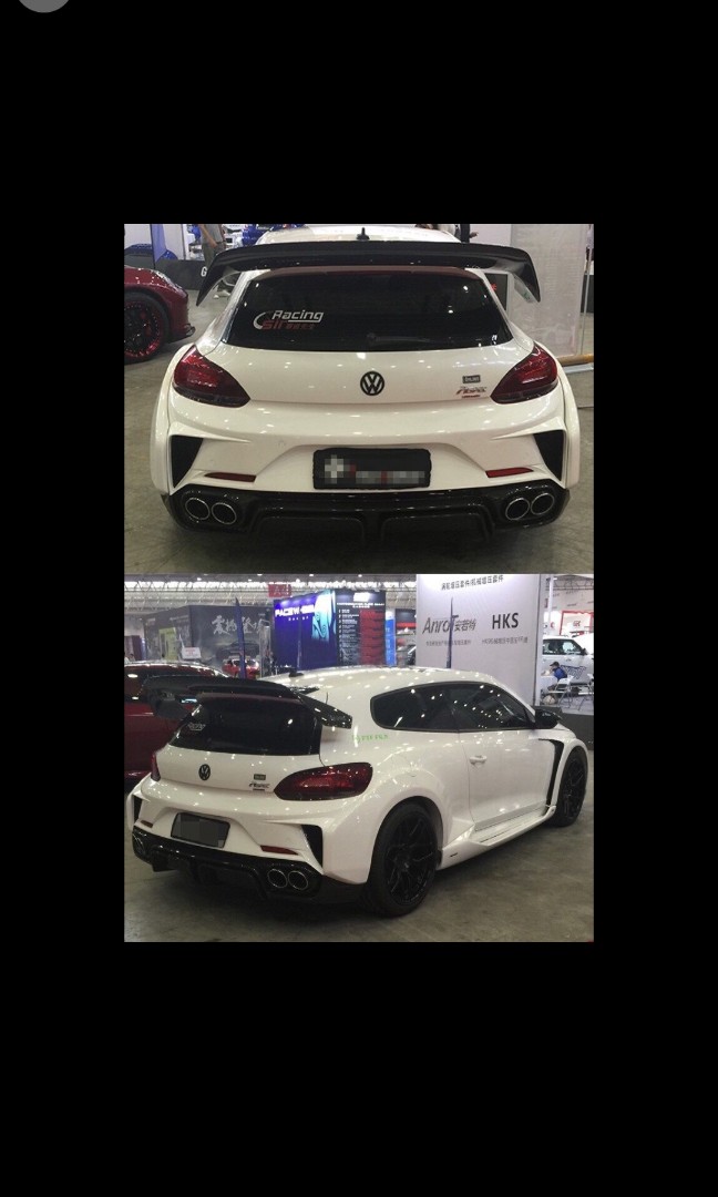 (In stock) Aspec Scirocco Wing, Car Accessories, Accessories on Carousell