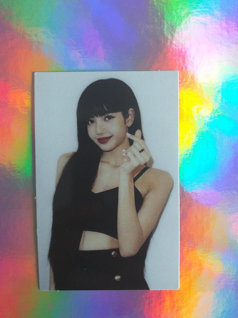 WTT BLACKPINK [The Album] Lisa Photocard, Hobbies & Toys, Memorabilia ...