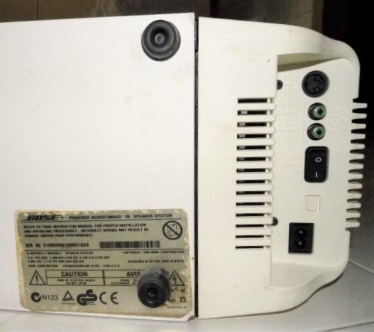 Bose Acoustimass 20 Subwoofer Lifestyle powered speaker system stereo subwoofer amplifier active ...