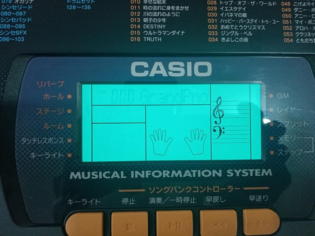 CASIO CTK-600L Portable Keyboard, Hobbies & Toys, Music & Media ...