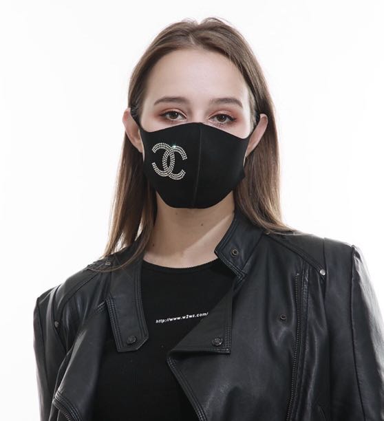 Chanel RE-usable Face Mask + FOC Filtration , Women's Fashion ...