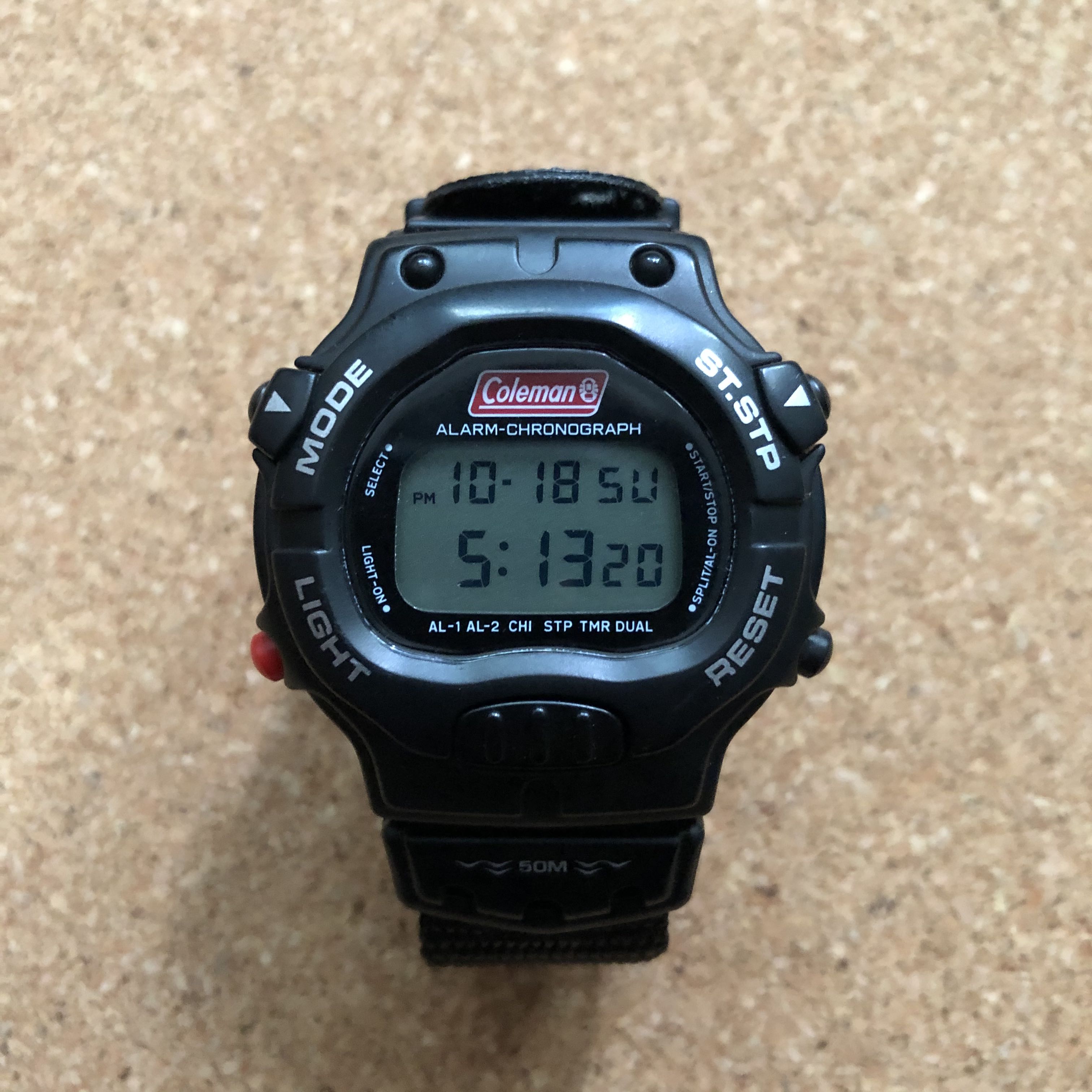 Coleman Alarm Chronograph Watch Mens Fashion Watches And Accessories Watches On Carousell