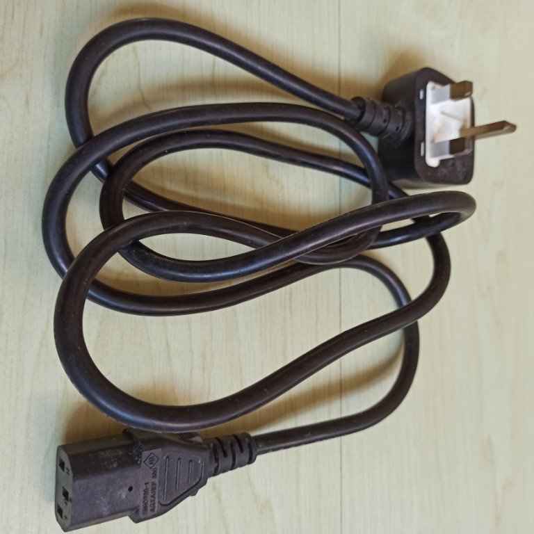 Desktop/ Rice Cooker power cable UK (3 Pin Plug), TV & Home Appliances ...