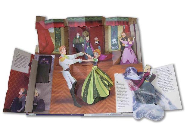 Disney Frozen - Pop Up Adventure Book, Hobbies & Toys, Books ...