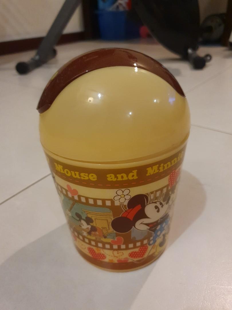 Disney Small Trash bin, Furniture & Home Living, Cleaning & Homecare ...
