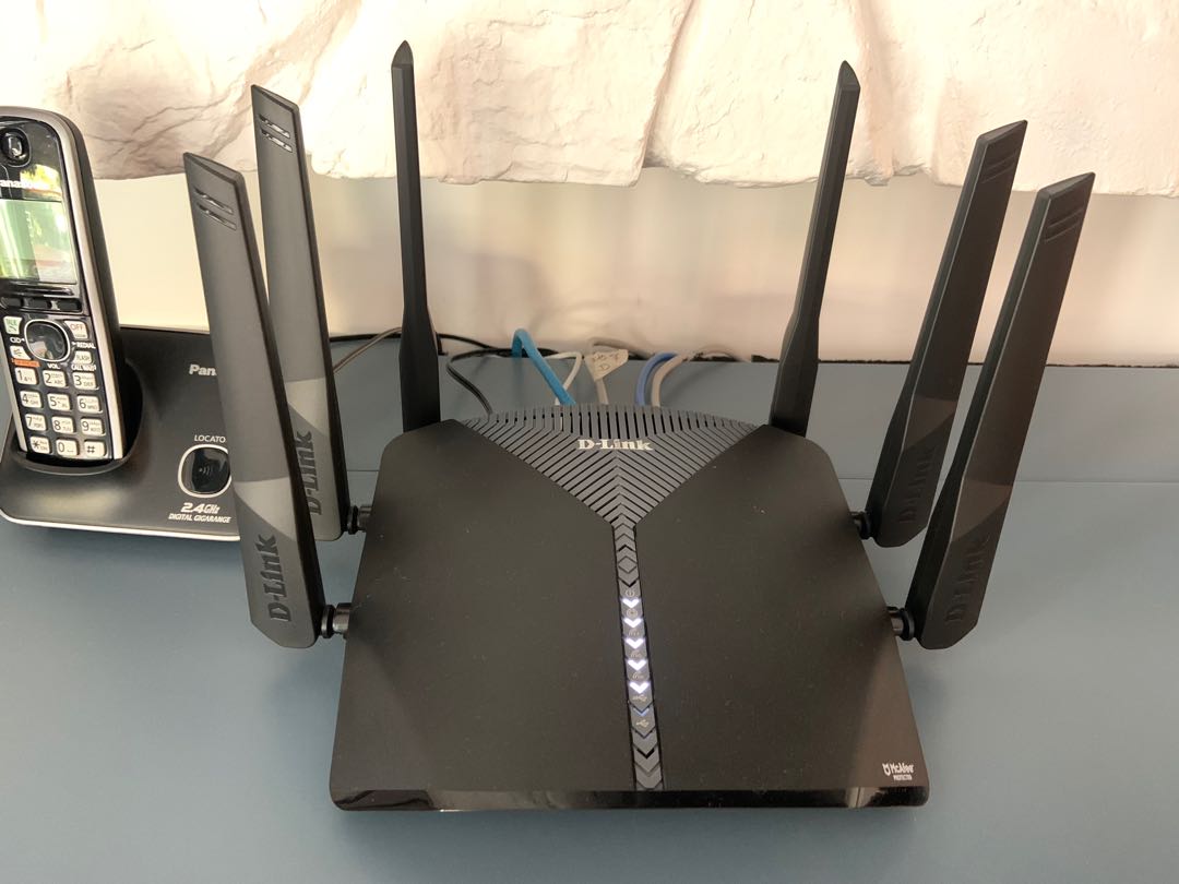 D-LINK 三頻 WiFi-Mesh 路由器 Router DIR-3060 + Mesh DRA-2060 兩部, 電腦＆科技, 電腦周邊 ...