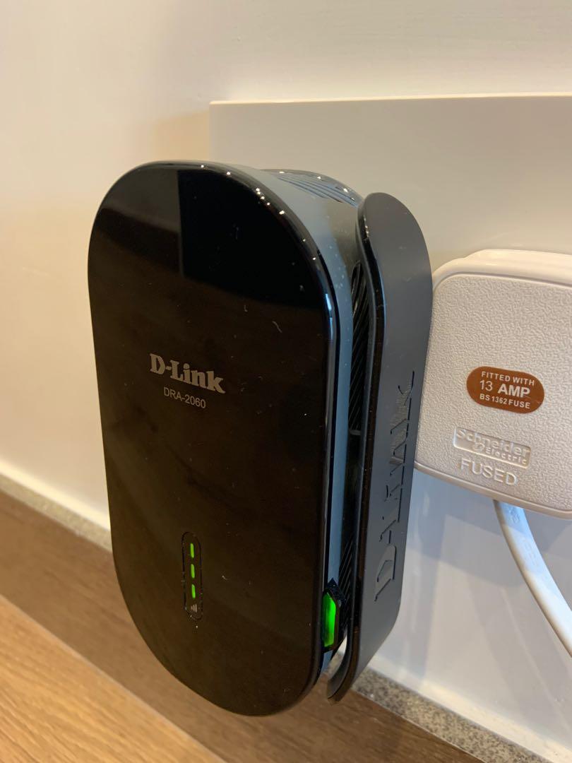 D-LINK 三頻 WiFi-Mesh 路由器 Router DIR-3060 + Mesh DRA-2060 兩部, 電腦＆科技, 電腦周邊 ...