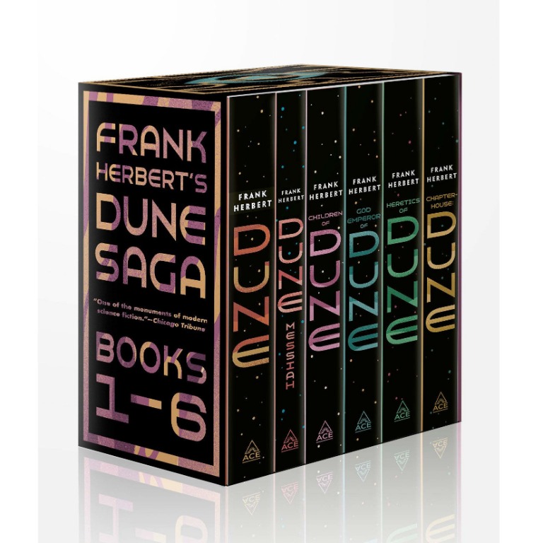 Dune Saga 6-Book Boxed Set, Hobbies & Toys, Books & Magazines, Children ...