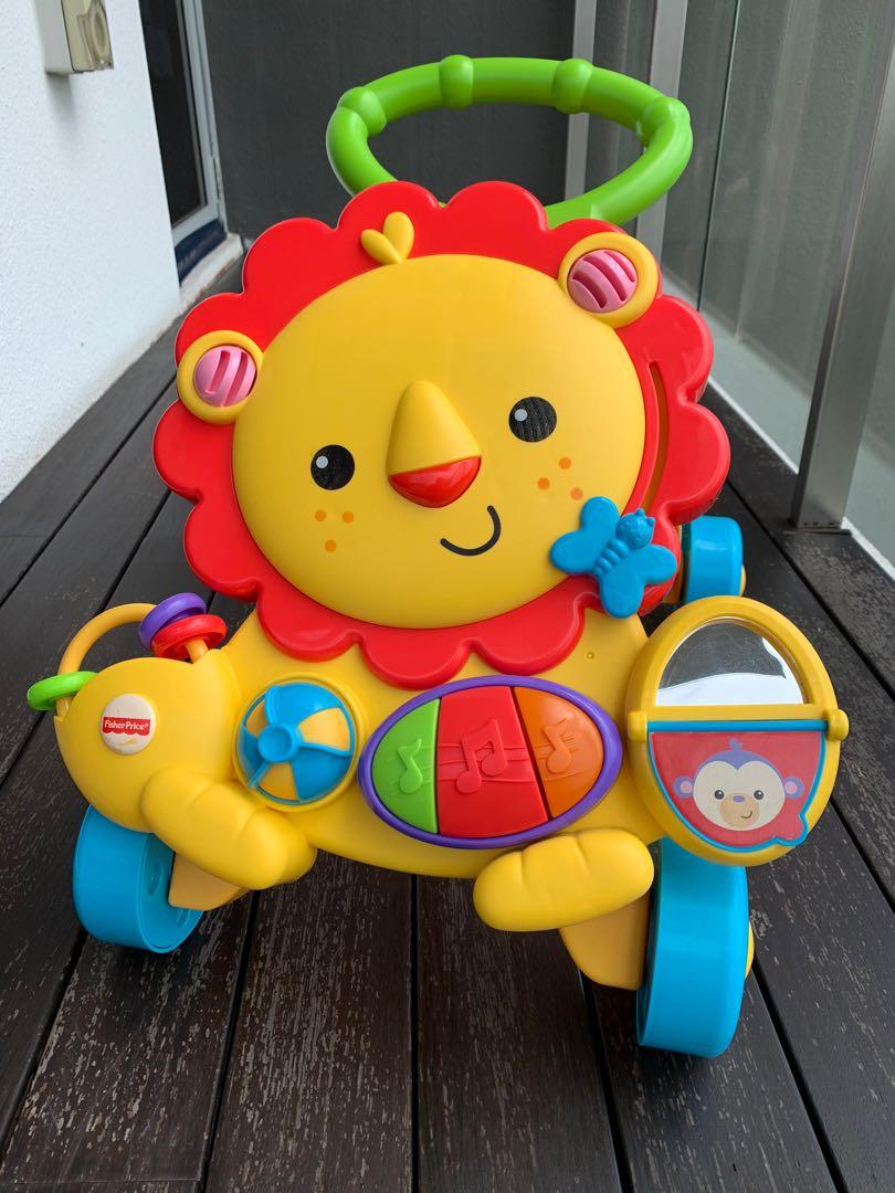 Fisher Price Lion Walker, Babies & Kids, Infant Playtime on Carousell