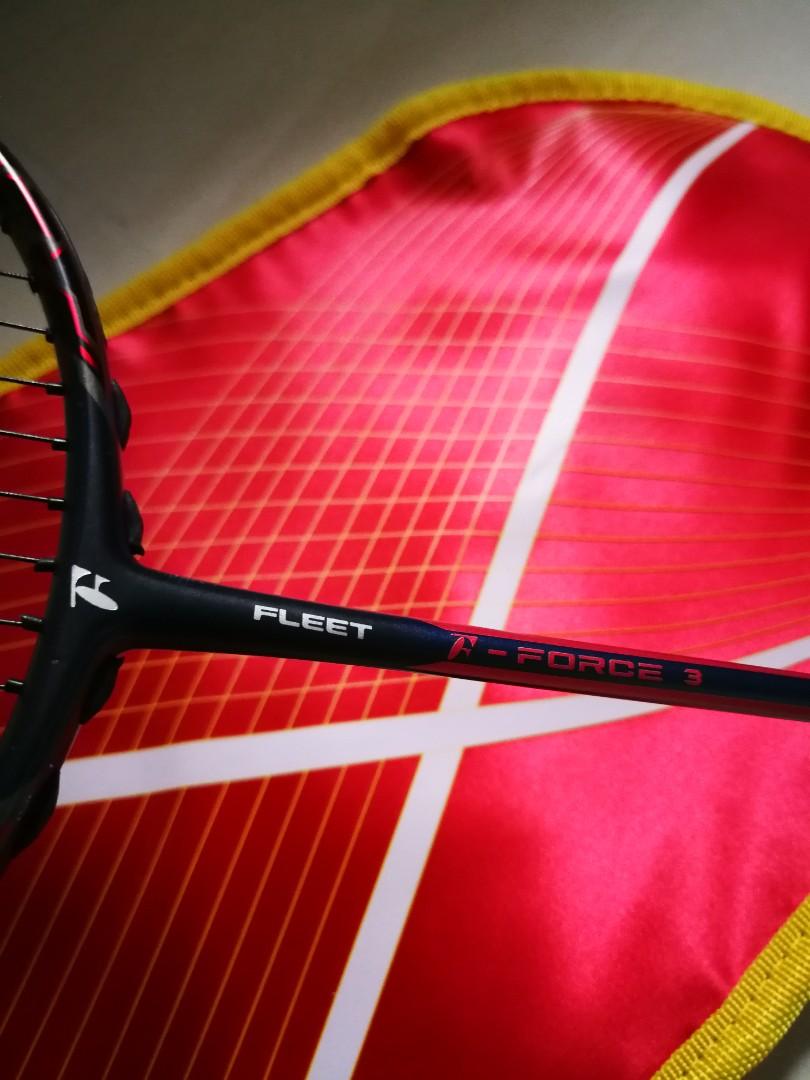 Fleet F-Force 3 Badminton Racquet, Sports Equipment, Sports & Games ...