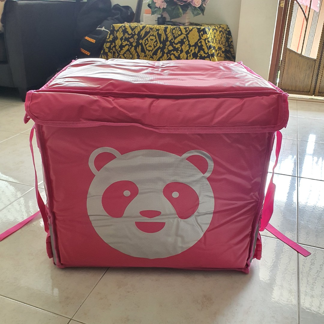 Foodpanda Bag + Thermobag x2, Motorcycles, Motorcycle Accessories on ...