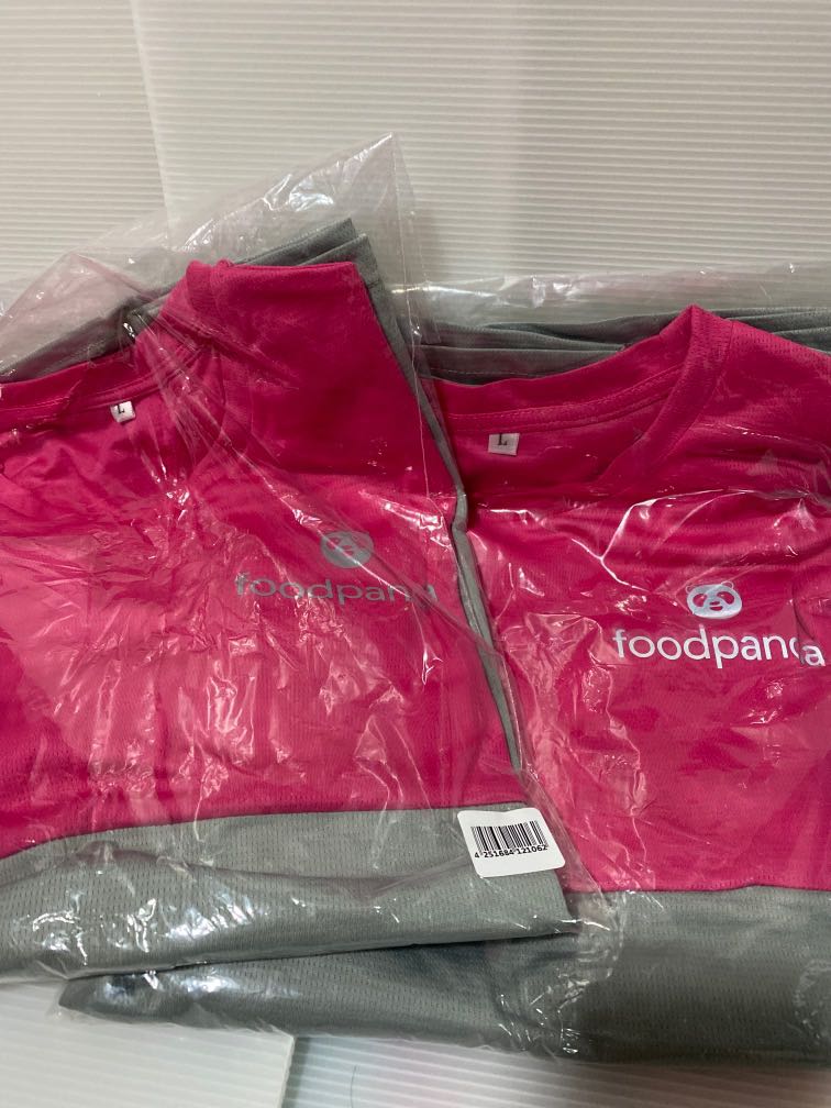 FoodPanda short and long sleeve, Men's Fashion, Tops & Sets, Formal ...