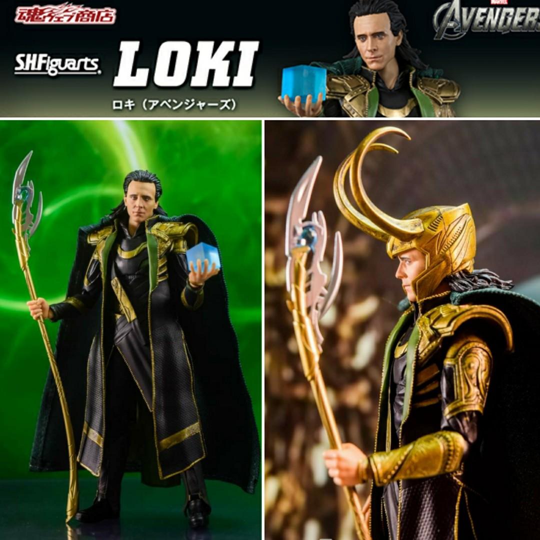 *in stock* SH Figuarts SHF Tamashii Web Exclusive Loki (The Avengers ...