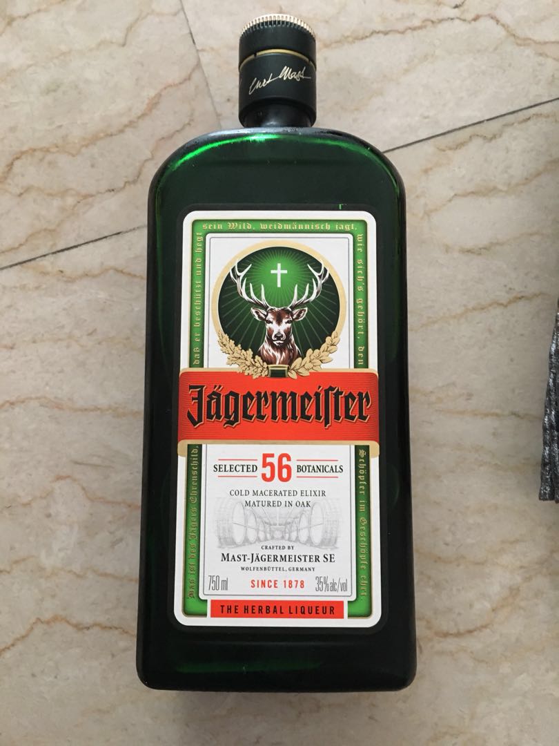 Jägermeister 70cl, Food & Drinks, Alcoholic Beverages on Carousell