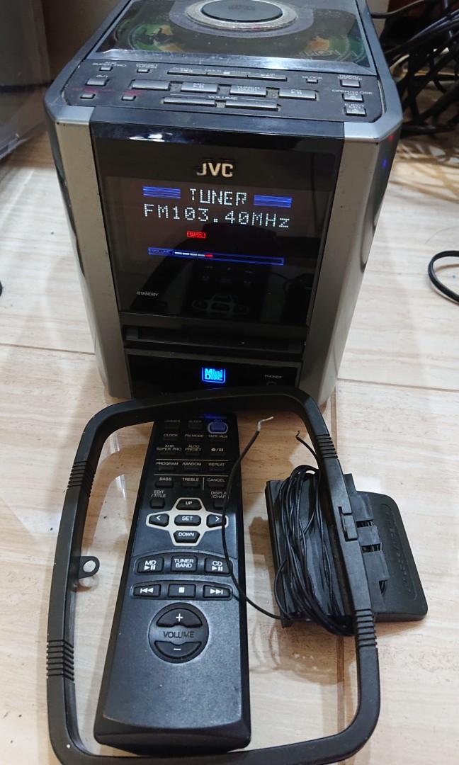 JVC Ux-MD9000, 音響器材, 錄音機 - Carousell
