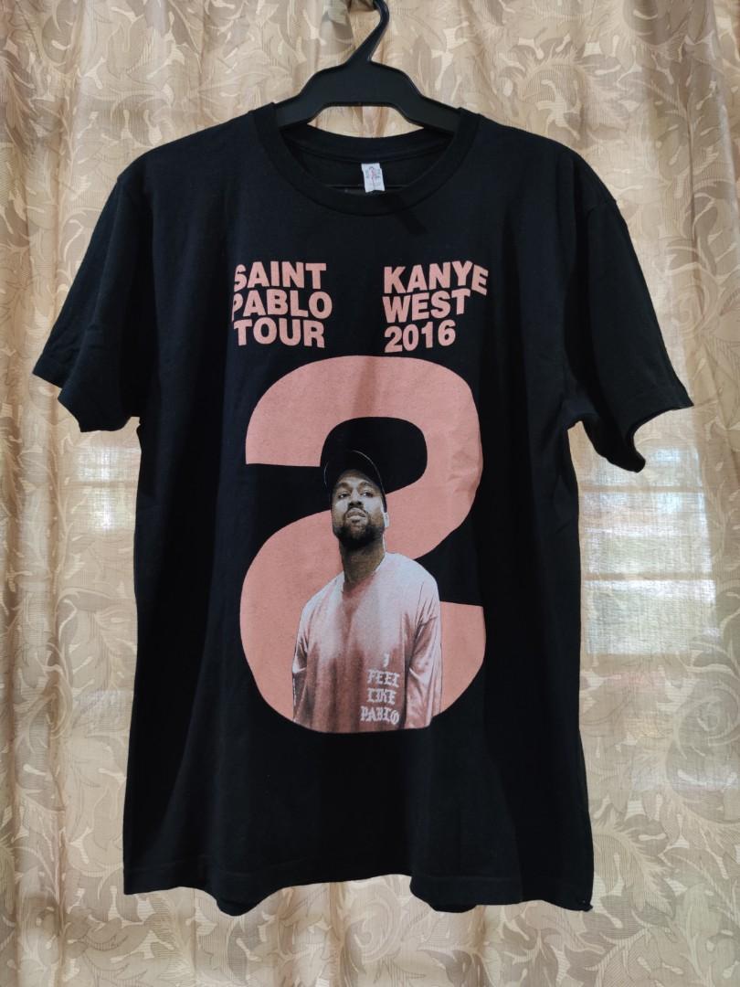 2016 Kanye West Saint Pablo Los Angeles Tour T Shirt - munimoro.gob.pe
