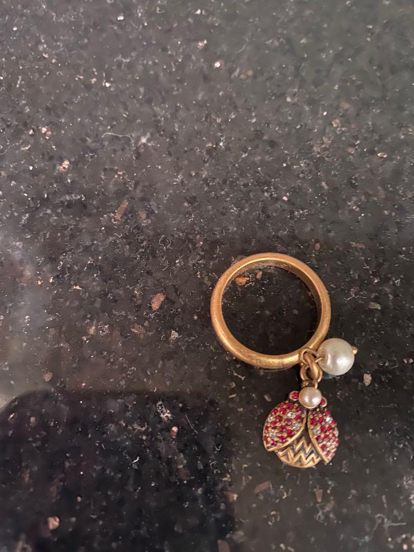 Marc Jacob’s ladybug ring (US 7), Luxury, Accessories on Carousell