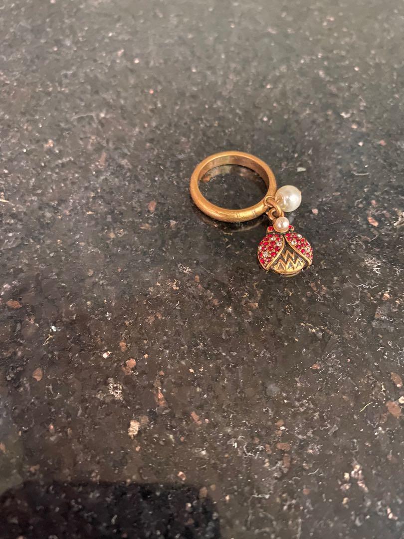 Marc Jacob’s ladybug ring (US 7), Luxury, Accessories on Carousell