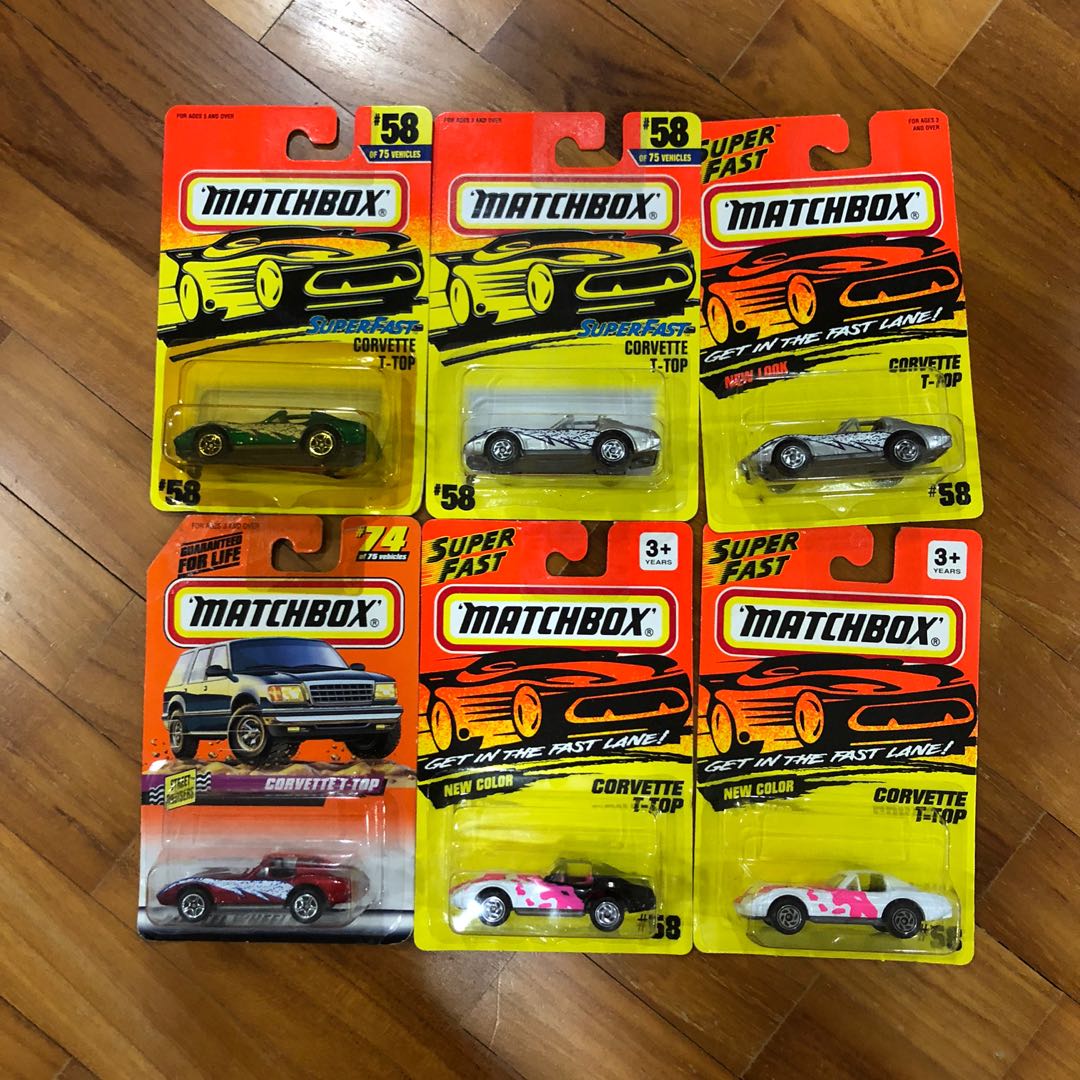 Matchbox Corvette T-Top, Hobbies & Toys, Toys & Games on Carousell